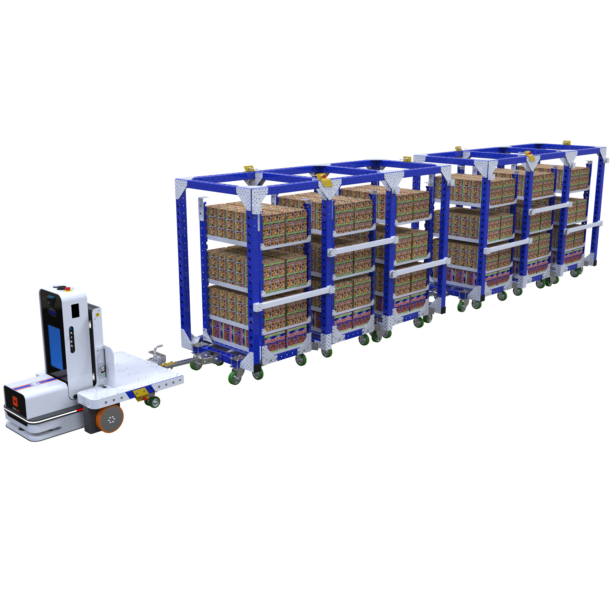 FlexQube Navigator Towing AMR System